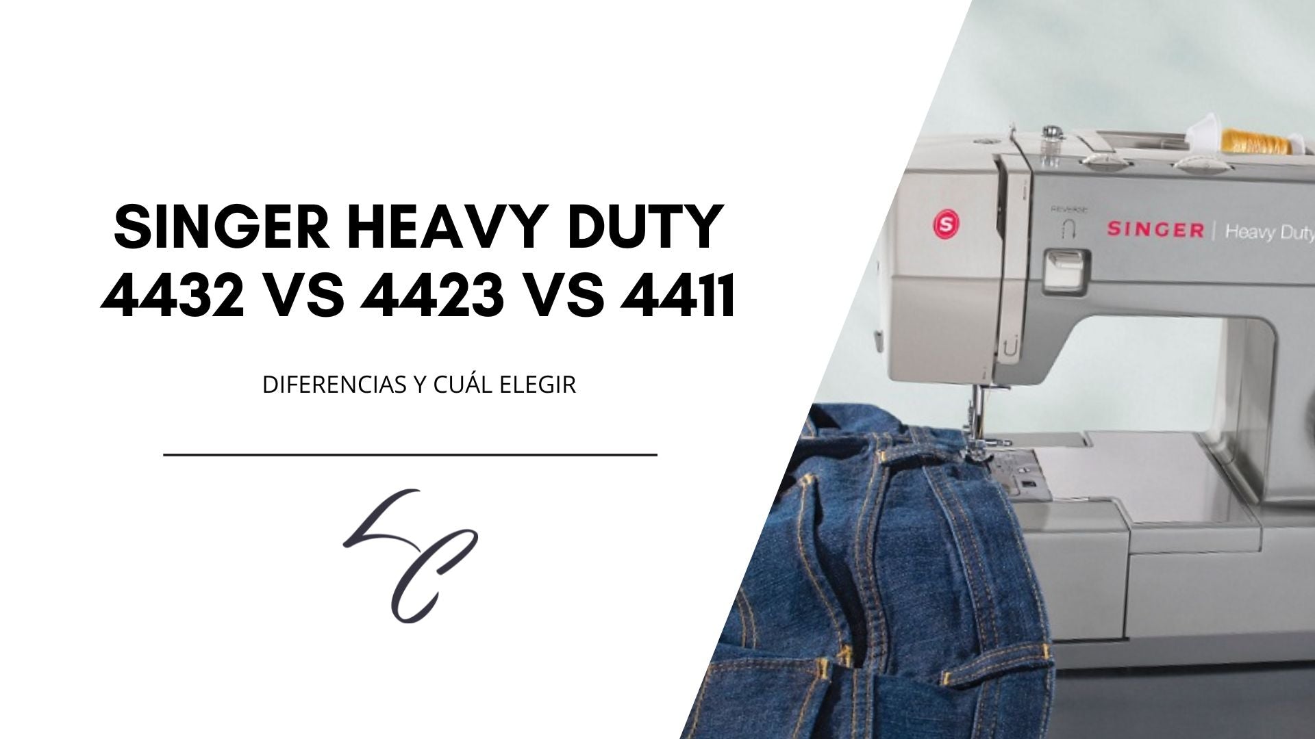 Singer Heavy Duty 4432 vs 4423 vs 4411: Diferencias y cuál elegir